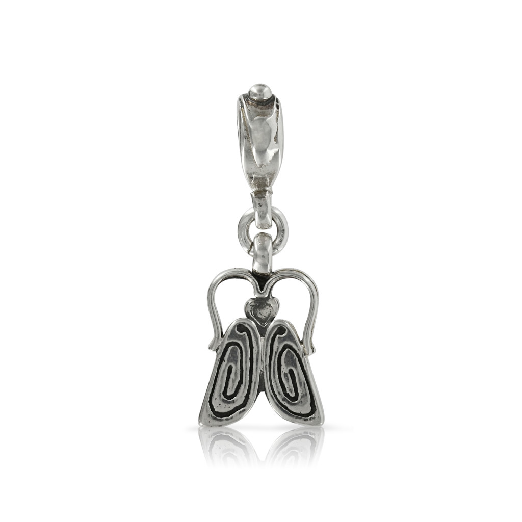 Silver Bug Pendant made in Leicestershire by Josephine Bott